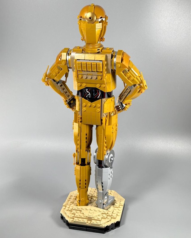 Review: 75398-1 - C-3PO | Rebrickable - Build with LEGO