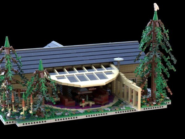 LEGO MOC Forest cabin Loghome 2 by The_Forester | Rebrickable - Build ...