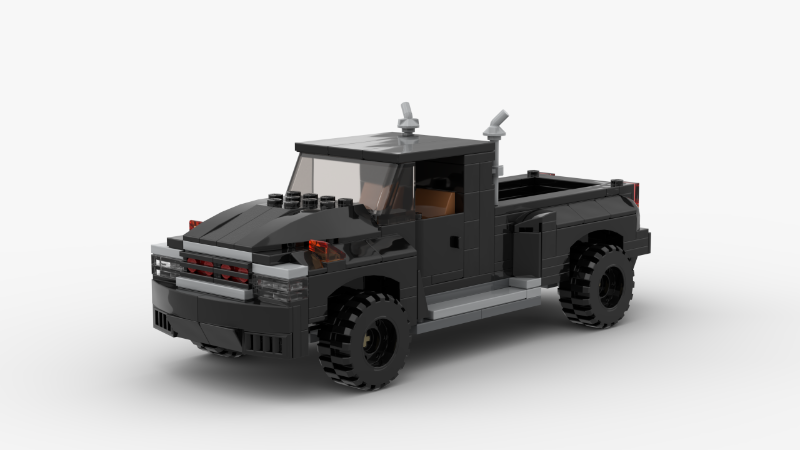LEGO MOC GMC Topkick Ironhide by IronBricks17 | Rebrickable - Build ...