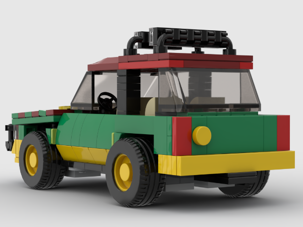 LEGO MOC Ford Explorer (Jurassic Park) by 6th gear | Rebrickable ...