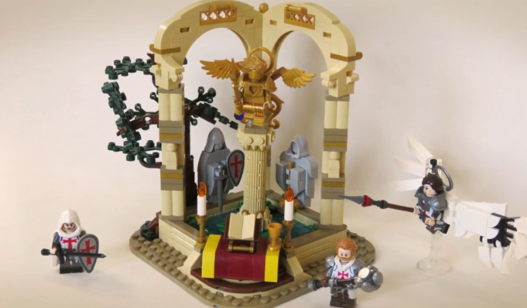 LEGO MOC LEGO The Sanctuary and The Holy Guard by Darcanj - Brickaholic ...
