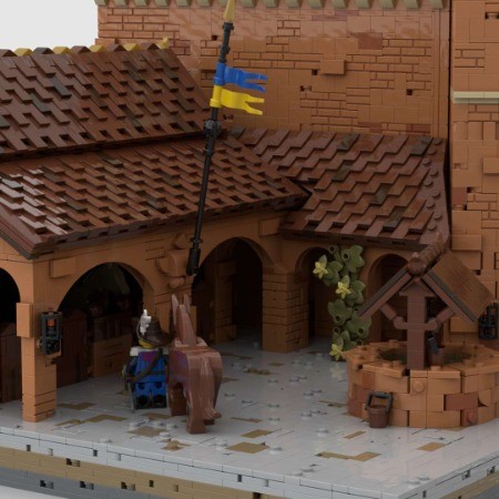 LEGO MOC City Walls - Extension by BennoBas | Rebrickable - Build with LEGO