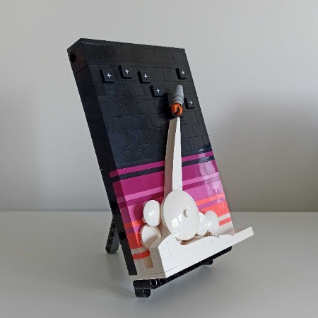 LEGO MOC-149235 Stand for Tales of the Space Age by john.carter ...
