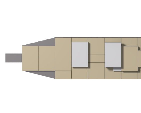 LEGO MOC 1:560 scale KMS Hindenberg by yamato534 | Rebrickable - Build ...