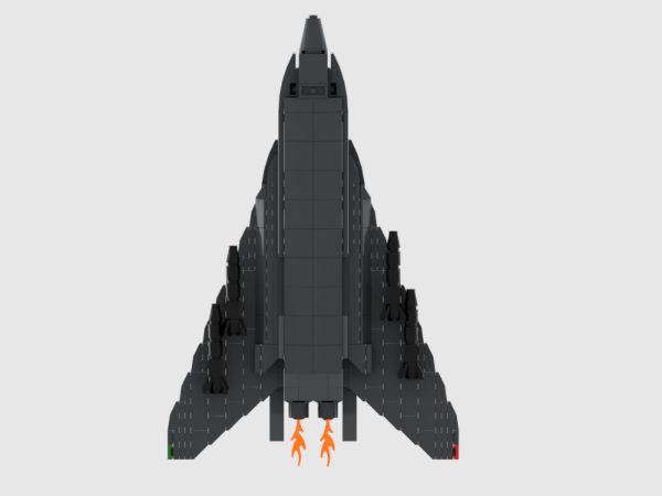 LEGO MOC Fighter plane / military plane / minifig scale plane by Feviur ...