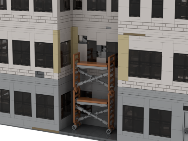 LEGO MOC Modular Fisk Hideout by Ant0noo | Rebrickable - Build with LEGO