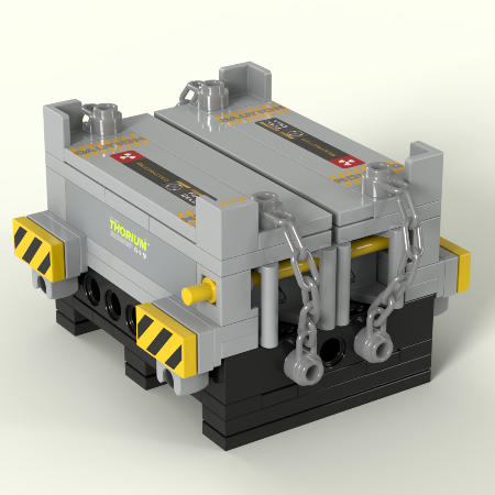 LEGO MOC Futuristic Core Crate by DreamsOfReality | Rebrickable - Build ...