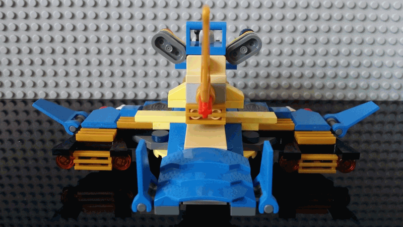 LEGO MOC Jet Drone JD-784.3 "Scout" by A.Fool | Rebrickable - Build ...