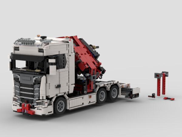LEGO MOC SCANIA 770S CRANE TRUCK by BricKimi | Rebrickable - Build with LEGO