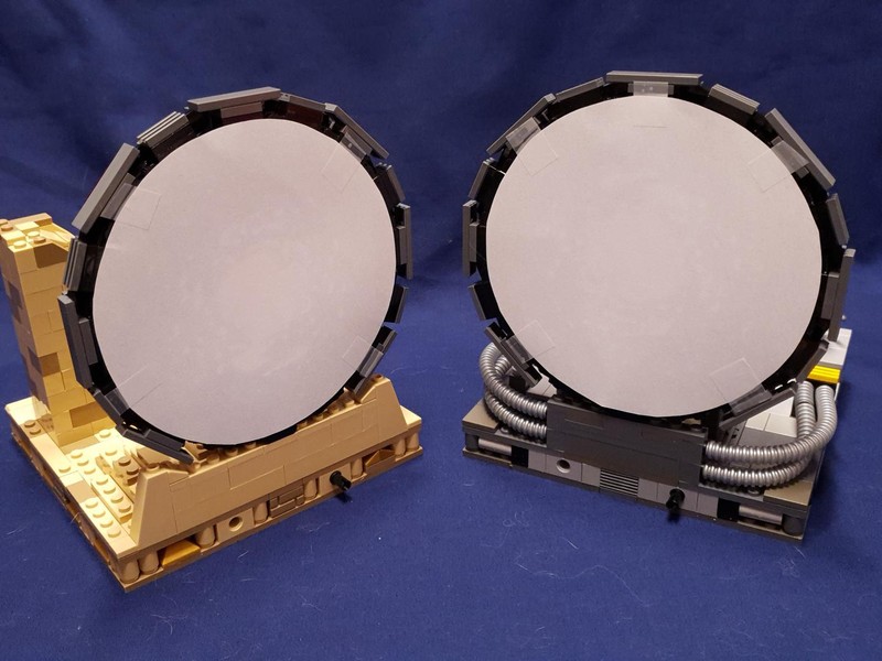 MOC Review - Stargate Bookends by Yatkuu | Rebrickable - Build with LEGO