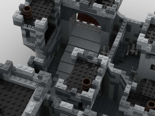 LEGO MOC Italian fortress by PezzidiLego | Rebrickable - Build with LEGO
