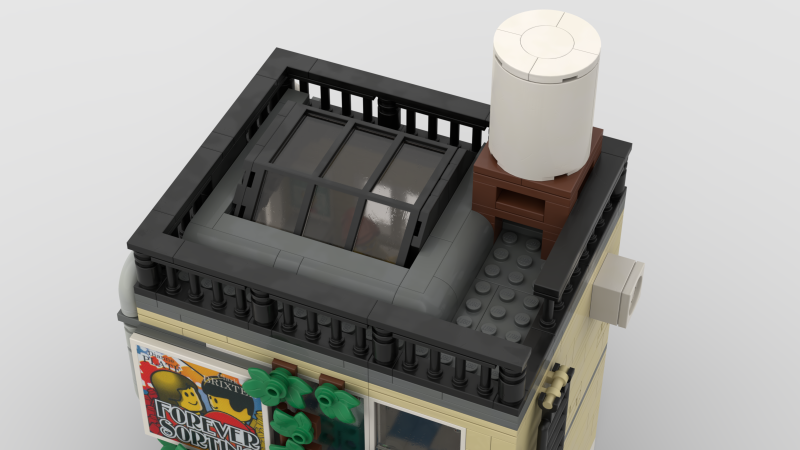 LEGO MOC-168414 Hair salon and doctor's office by JudCrandall ...