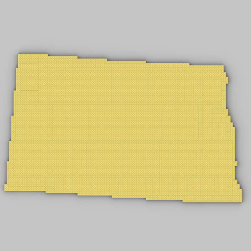 LEGO MOC-179331 Giant Contiguous United States Map by hawkfan08 ...
