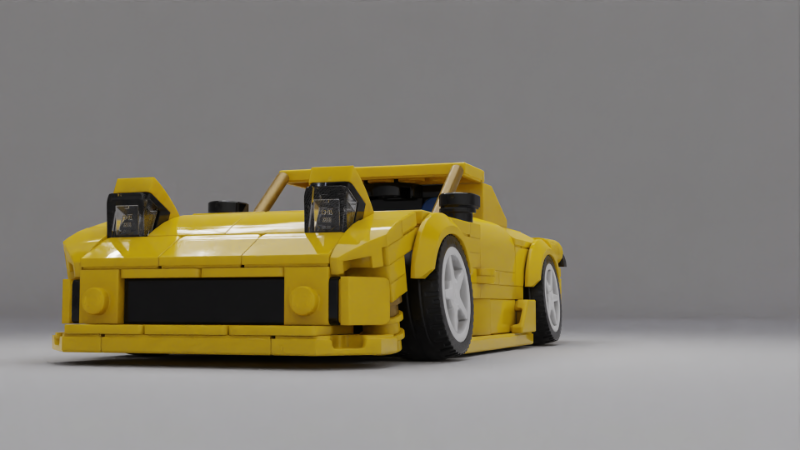 LEGO MOC (ULTIMATE) Mazda RX-7 FD by SuperBrickz™ | Rebrickable - Build ...
