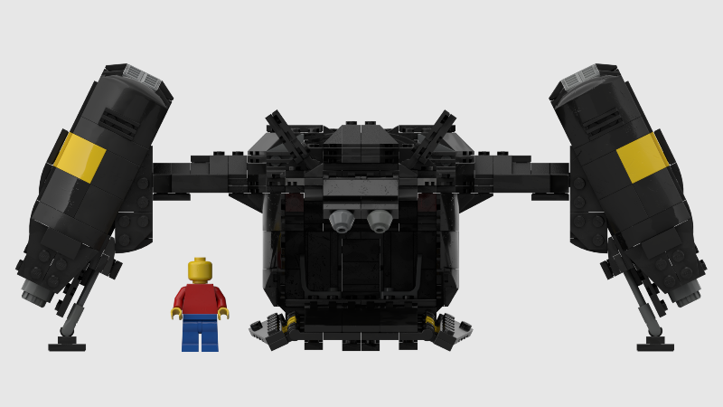 LEGO MOC Pelican-1 Extraction Shuttle (Helldivers 2) by LauraDog ...