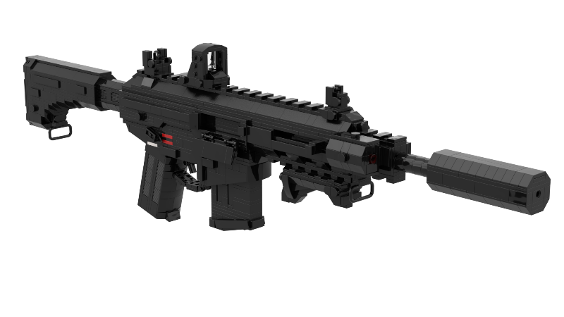 LEGO MOC-165541 Fictional Assault Rifle by OzarOwl | Rebrickable ...