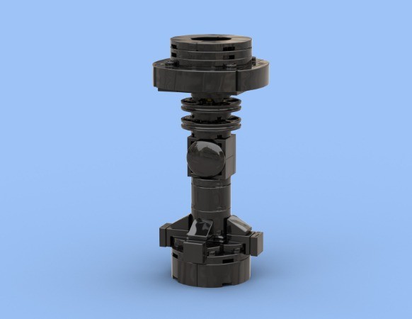 LEGO MOC Lightsaber hilt 6:1 by SylvainLS | Rebrickable - Build with LEGO