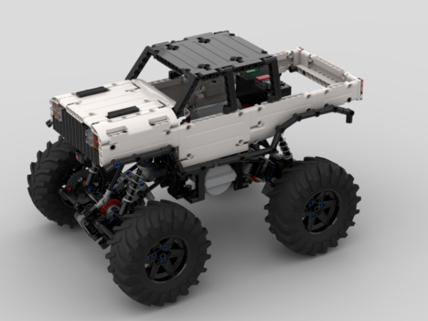LEGO MOC PF RC crawler 4x4x4 by 2slaughter1 | Rebrickable - Build with LEGO