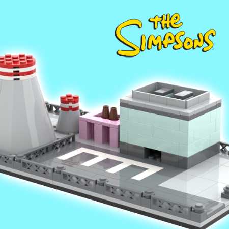 LEGO MOC Springfield Nuclear Power Plant (The Simpsons) by ...