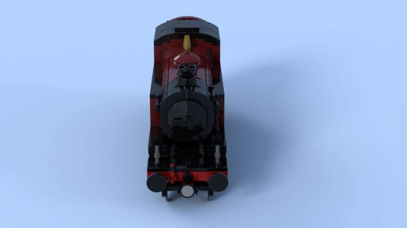 LEGO MOC Ivatt Class 2MT Steam Locomotive (8 wide) by C0NN3RY ...