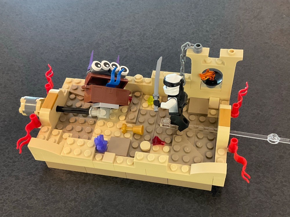 LEGO MOC Mimic attack by JudCrandall | Rebrickable - Build with LEGO
