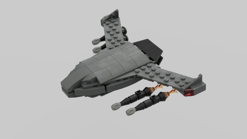 LEGO MOC Advanced Bomber Drone by Futurism_Lego | Rebrickable - Build ...