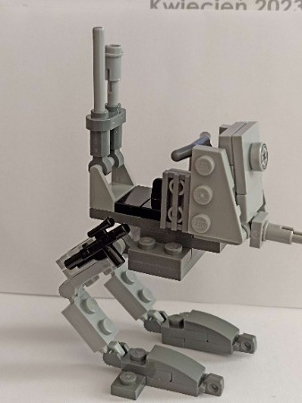 LEGO MOC simple minifig scale at-rt from star wars by CzerstwyChleb ...