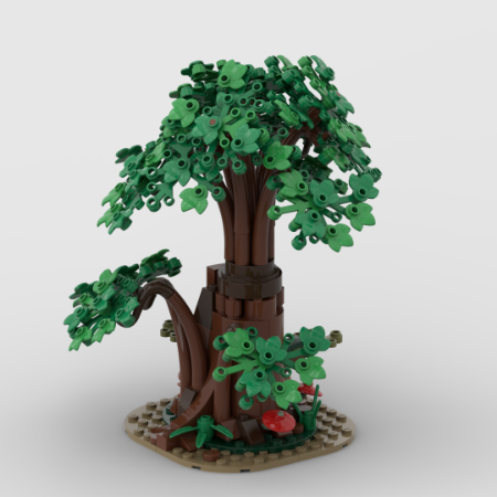 LEGO MOC Tree by Fantasts | Rebrickable - Build with LEGO