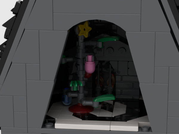 LEGO MOC Nightmare Before Christmas - Jack's house roof alternate by ...