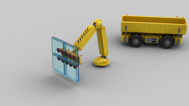 LEGO MOC Heavy Duty Robotic Arm by Futurism_Lego | Rebrickable - Build ...