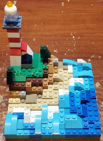 LEGO MOC-133753 Rotating Lighthouse by caribear | Rebrickable - Build ...