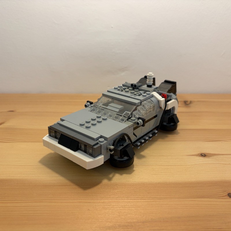 LEGO MOC-237928 BTTF Time Machine 8-wide by wavoak | Rebrickable ...