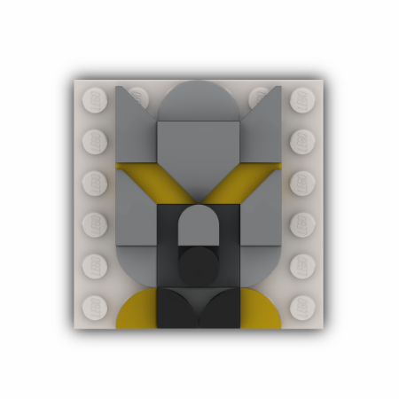 LEGO MOC The Wasp Mini Mosaic (Designed for LEGO X Levi's) by ...