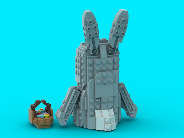 LEGO MOC Holiday Figures- Easter Bunny by Penguins and plastic ...