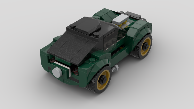 LEGO MOC 75884 Micro Mustang by snkdctr | Rebrickable - Build with LEGO
