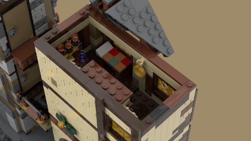 LEGO MOC Old Apartment Modular Building by lego_modular_building ...