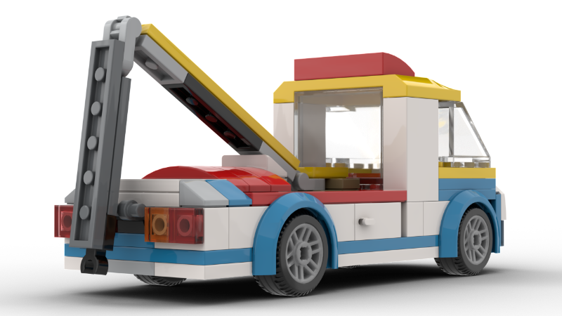 LEGO MOC Tow Truck - Lego 60253 alternative build 5 by n2brick ...
