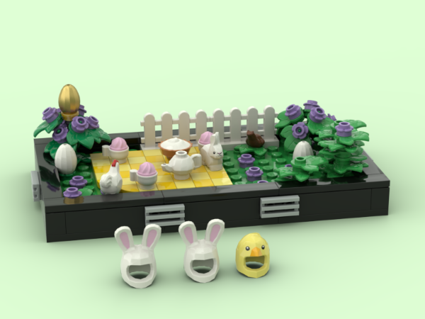 LEGO MOC Stormtrooper Easter picnic by User13 | Rebrickable - Build ...