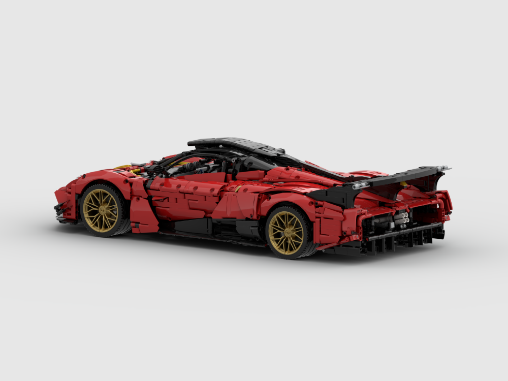 LEGO MOC Pagani Huayra R EVO by SKC_LEGO | Rebrickable - Build with LEGO