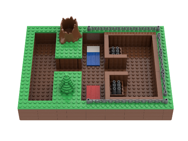 LEGO MOC Maxim Gun by Brown_Bricks | Rebrickable - Build with LEGO