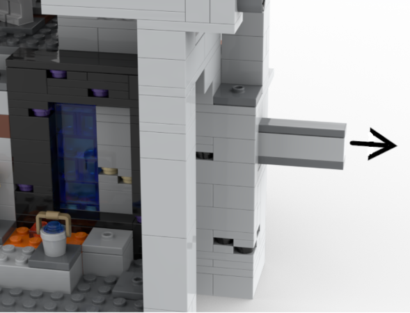 LEGO MOC Minecraft Ravine Village by FyreDragon | Rebrickable - Build ...