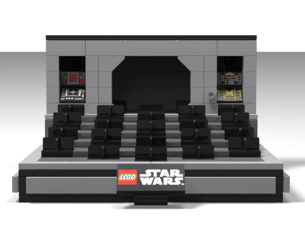 LEGO MOC LEGO Star Wars - Minifigure Display Stand (V2) Fits 20 Figures ...