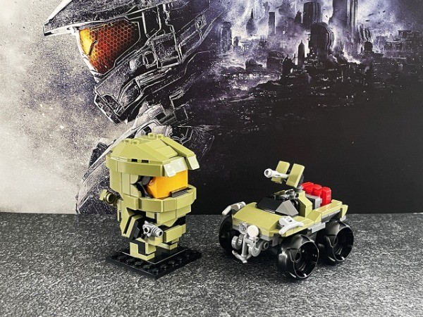 LEGO MOC-168036 Master Chief + Warthog by abracada_brick | Rebrickable ...