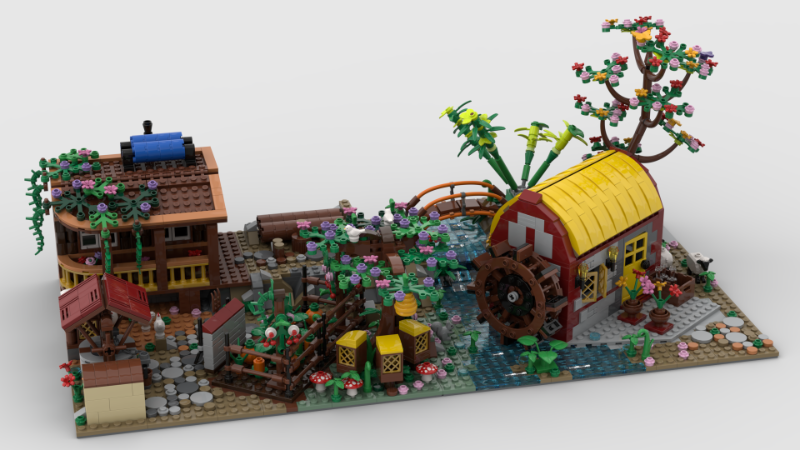 LEGO MOC-195897 Small life in village part II by kantarman ...