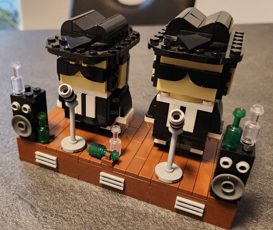 LEGO MOC Blues Brothers by Double_U_Bricks | Rebrickable - Build with LEGO
