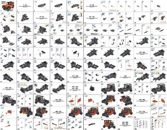 LEGO MOC 42177 Mercedes-Benz G500 PROFESSIONAL Line RC MOD for Power ...