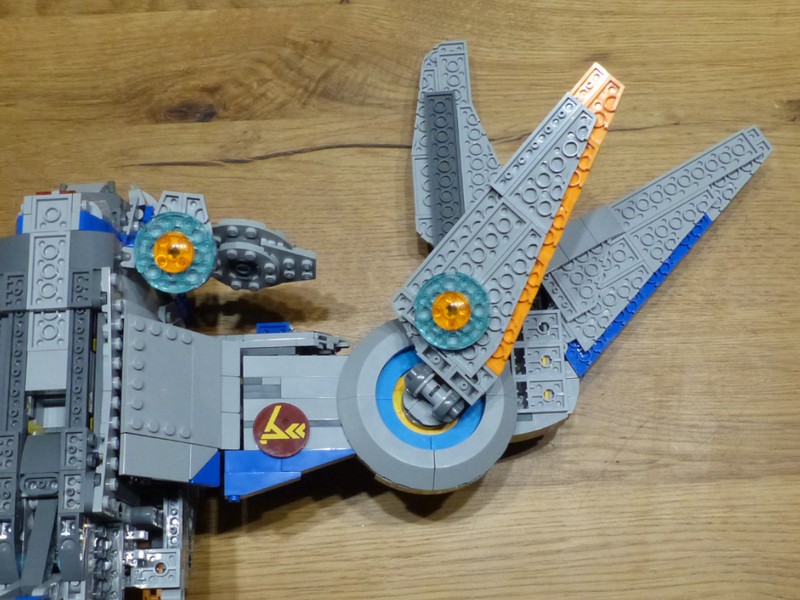 Review: 76286-1 - The Milano Spaceship | Rebrickable - Build with LEGO
