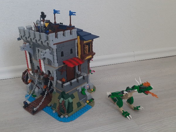 LEGO MOC Black Falcon's Fortified Tower by DrCdiff | Rebrickable ...