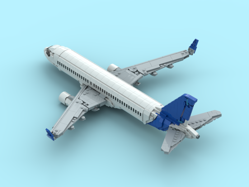 LEGO MOC-242645 Airbus A320 NEO Factory livery by ryangc_productions ...