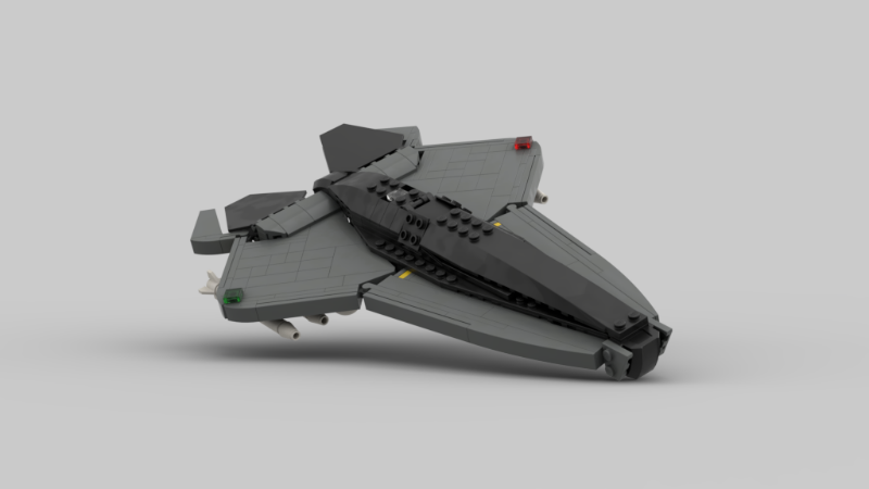 LEGO MOC Futuristic Fighter Jet by Futurism_Lego | Rebrickable - Build ...